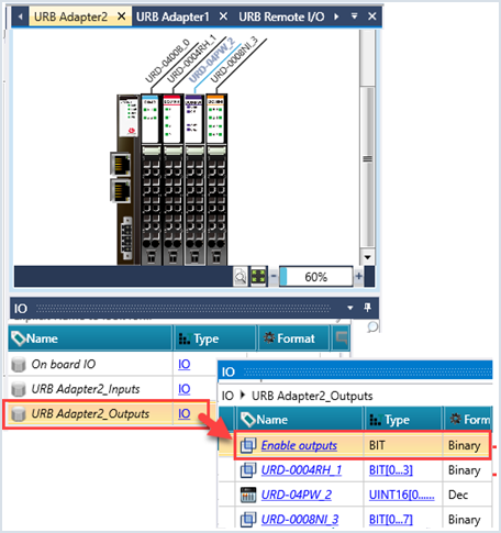 URB Remote I/O (UniStream Remote I/O)