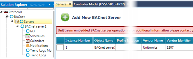 BACnet Server