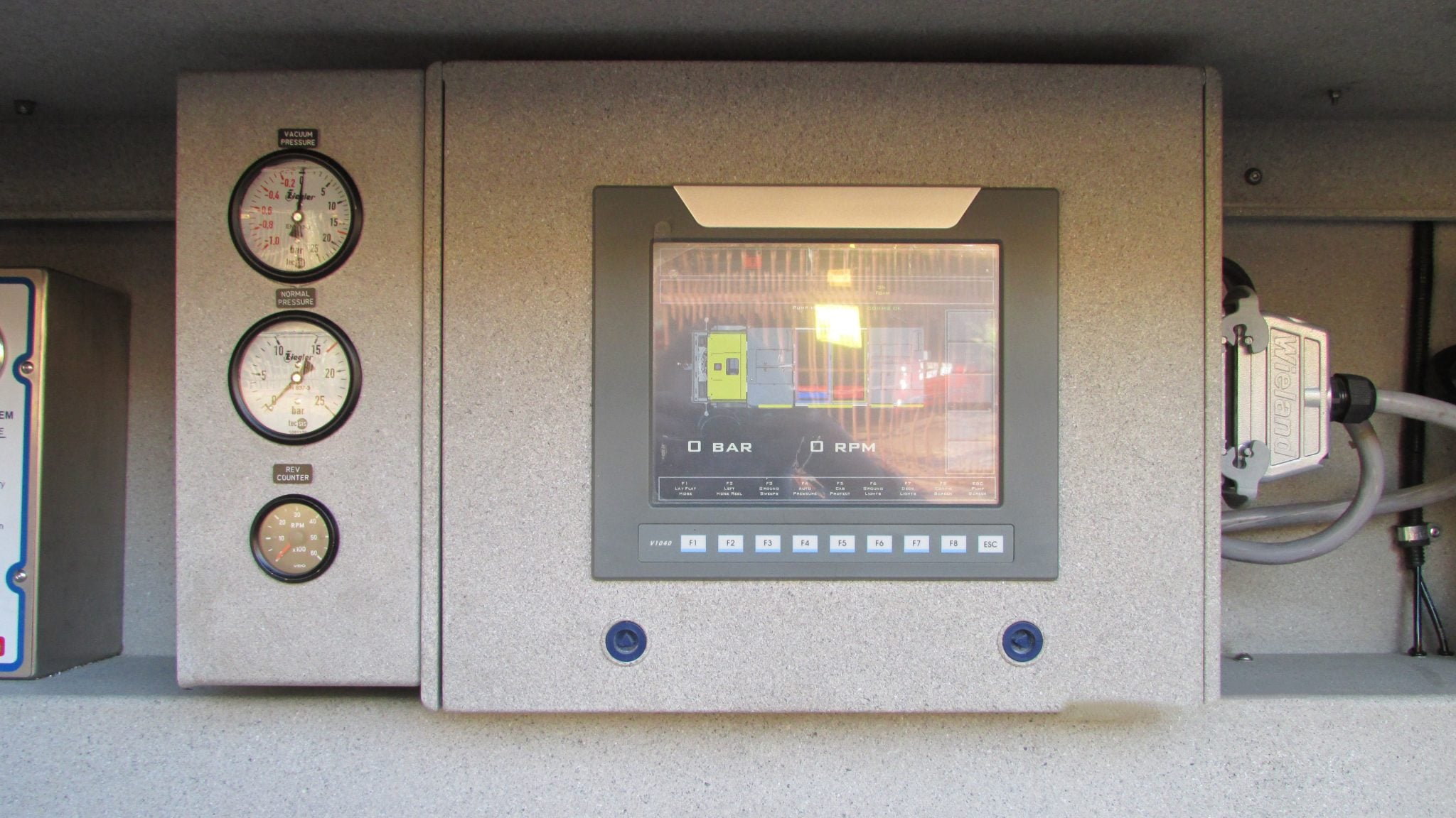 Programmable Controllers with HMI - Firefighting Equipment